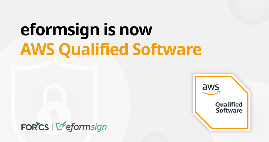 eformsign is now AWS Qualified Software - eformsign blog I eSignature ...