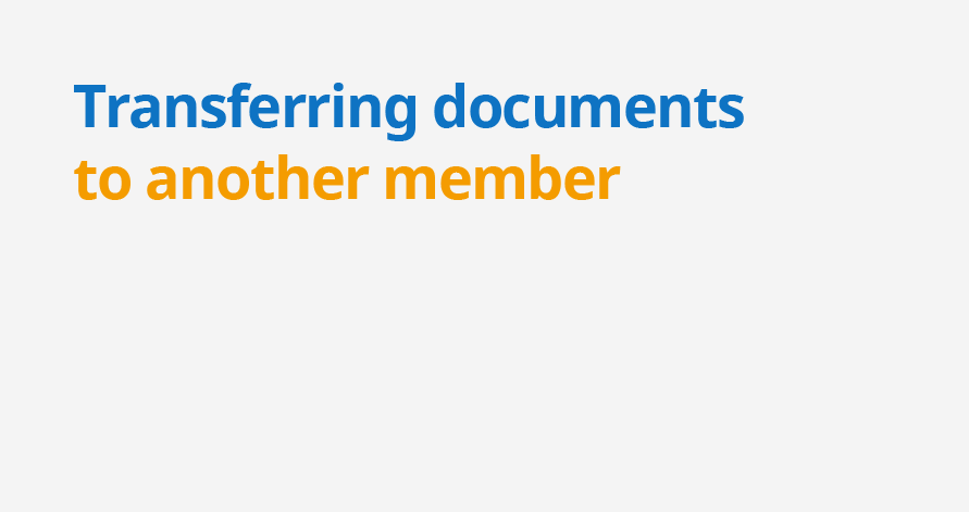 Transfer Documents From One Member to Another - eformsign blog I ...