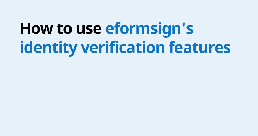 Tips and Tricks: Verifying a Recipient's Identity Using Identity ...